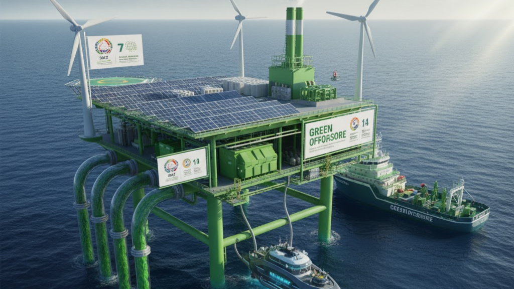 Green Offshore Operation: Kurangi Emisi Laut Dalam